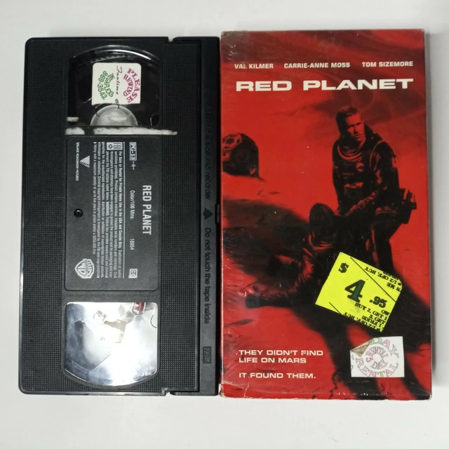 RED PLANET VHS VCR Video Tape Movie Val Kilmer Used Sci Fi £3.82 ...