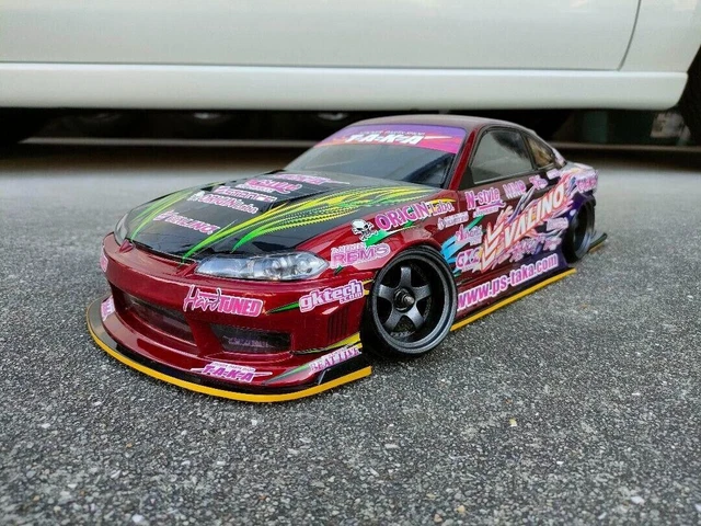 ADDICTION 1/10 RC Car Painted Body Nissan 240sx / S15 Silvia £335.85 ...