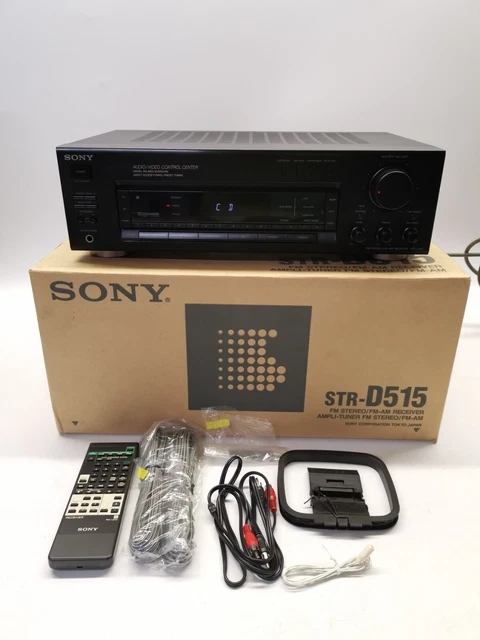 SONY STR-D515 AV Receiver Amplifier AM/FM Surround With Phono *BOXED ...