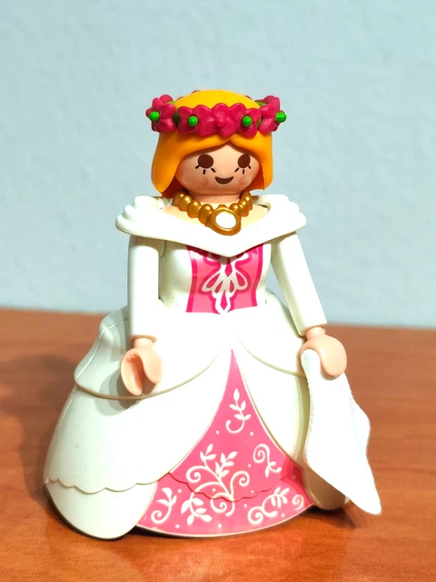 PLAYMOBIL FIGURINE PRINCESSE Dame Médiévale Courtisane Jeune Fille ...