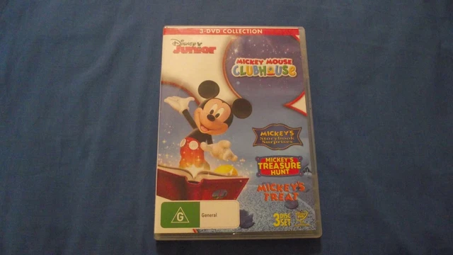 MICKEY MOUSE CLUBHOUSE Storybook Surprise/Treasure Hunt/Mickey's Treat ...