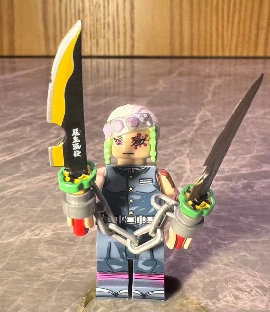 CUSTOM FIGURE MINI Action Build Anime Demon Slayer - Sound Hashira ...