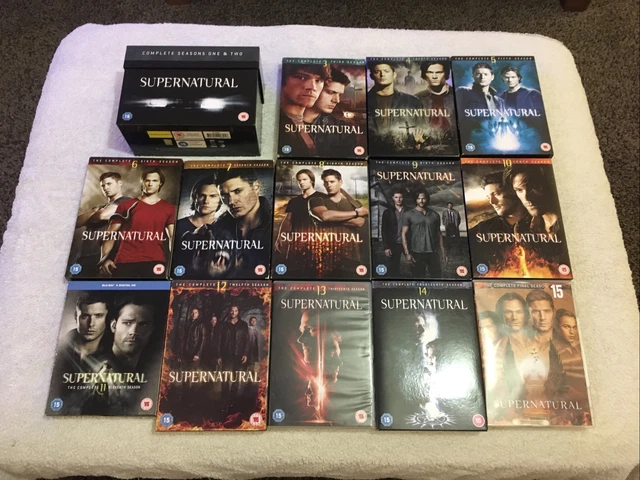 SUPERNATURAL DVD’S COMPLETE collection series 1-15 last ever £71.00 ...