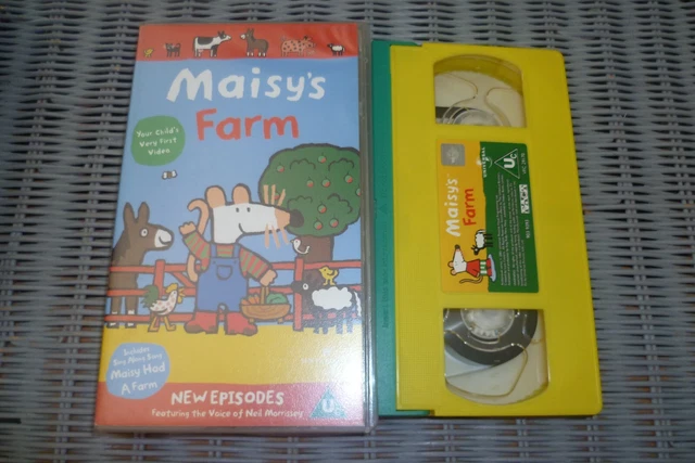 MAISY - FARM (VHS, 2001) £12.99 - PicClick UK