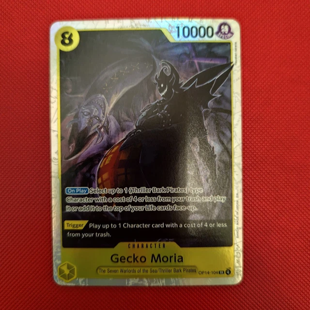 GECKO MORIA - OP14-104 OP14-104 The Azure Sea's Seven Foil £6.00 ...