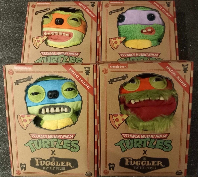 FUGGLER TEENAGE MUTANT Ninja Turtles FULL SET Funny Ugly Monster (Hard ...