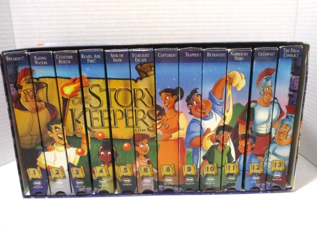 BANDES VHS ZONDERKIDZ The Story Keepers 12 des 13 histoires animées ...
