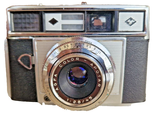 AGFA SUPER SILETTE-LK con Color-Apotar 45mm f/2.8 con custodia ...