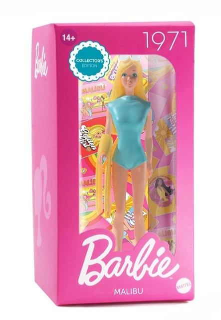 BARBIE COLLECTIBLE DOLL Assortment - Series 1 Malibu Barbie (1971) $35. ...