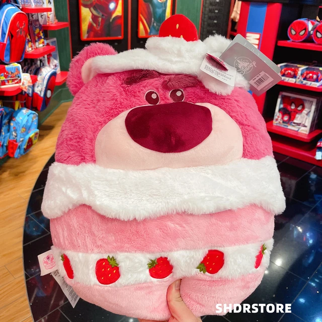 DISNEY AUTHENTIC 2022 Lotso bear toy story plush cushion disneyland ...