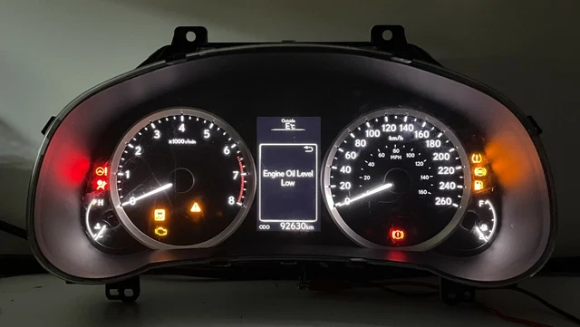 2014 LEXUS IS250 Used Dashboard Instrument Cluster For Sale (Km/H) £270 ...