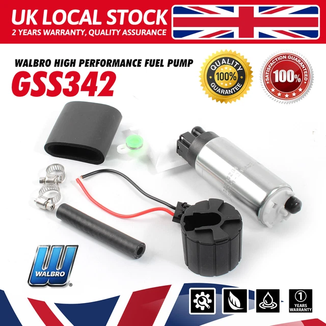 GENUINE WALBRO 255 FUEL PUMP GSS342 UPGRADE KIT FOR SAAB 90009-3 ...
