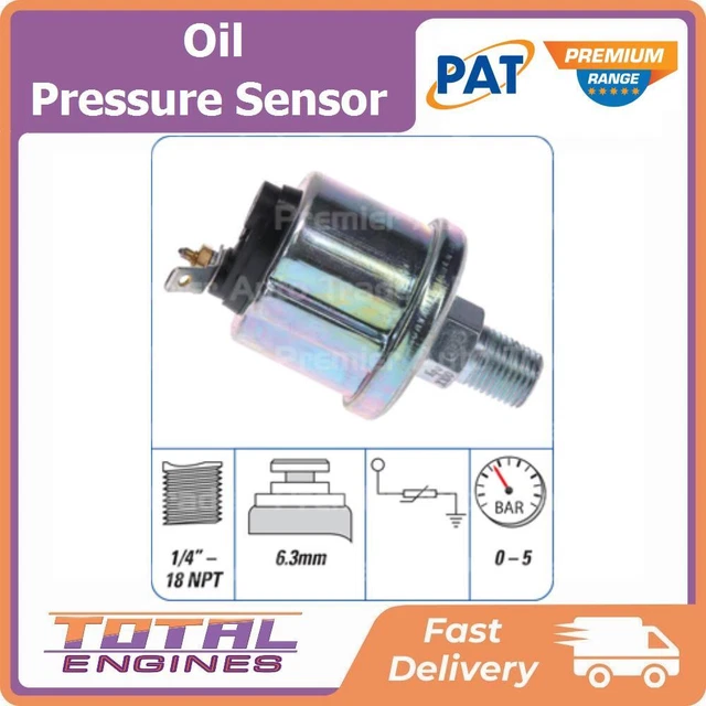 PAT PREMIUM OIL Pressure Sensor for Gauge fits Holden H Series HX 3.3L ...