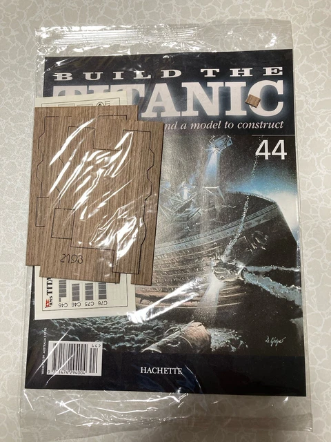 1/250 HACHETTE BUILD The Titanic Model Ship Issue 44 Inc Part Pictured ...