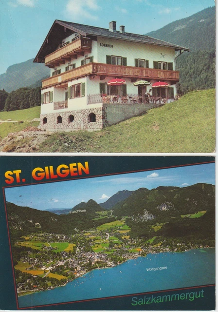 2 AK'S AUS St. Wolfgang und St. Gilgen am Wolfgangsee EUR 1,00 ...