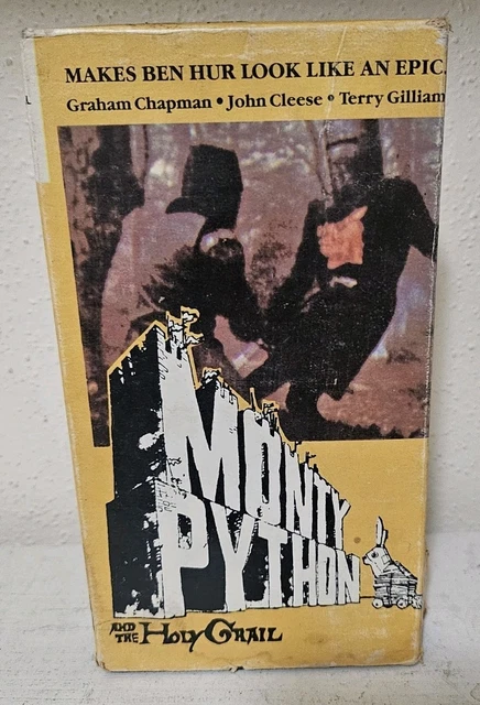 MONTY PYTHON AND the Holy Grail VHS Movie Video Tape 1986 £8.97 ...