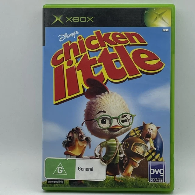 DISNEY'S CHICKEN LITTLE Xbox Original PAL Complete With Manual Free ...