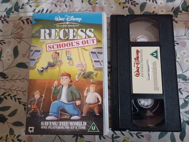 RECESS SCHOOL'S OUT Walt Disney VHS Video EXCELLENT Condition FREE ...