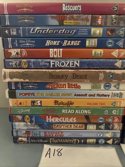 X30 CHILDREN'S DVD Bundle.Family, Kids, Job Lot Walt Disney Classics, Great Gift £13.20 ...