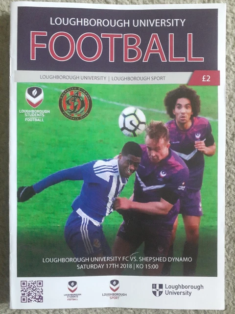 LOUGHBOROUGH UNIVERSITY V Shepshed Dynamo Football Programme Midland Football... £0.95 - PicClick UK