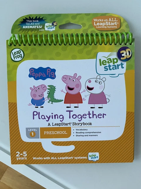 LEAPFROG LEAPSTART PEPPA Pig 3D Learning Story Book £12.50 - PicClick UK