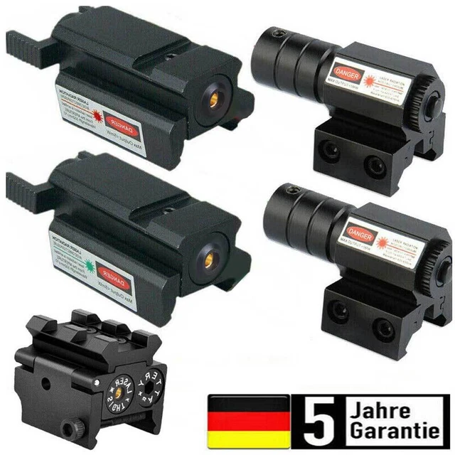 MINI GRÜN ROT light Sight Scope für 20mm Picatinny Schiene DHL EUR 12 ...