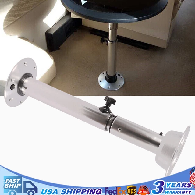 RV ADJUSTABLE HEIGHT Table Pedestal Detachable For Caravan Motorhome ...