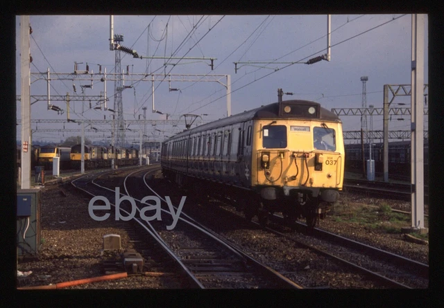 ORIGINAL 35MM SLIDE - AC EMU - Class 304 - 304-037 arrives at Bescot on ...