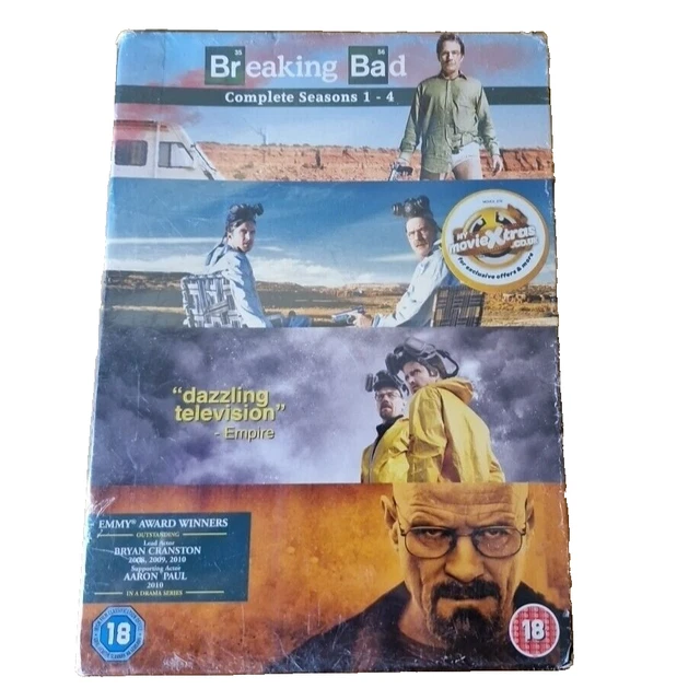 BREAKING BAD - Complete Seasons 1 - 4 DVD (15 Discs) ~ NEW & SEALED £8. ...