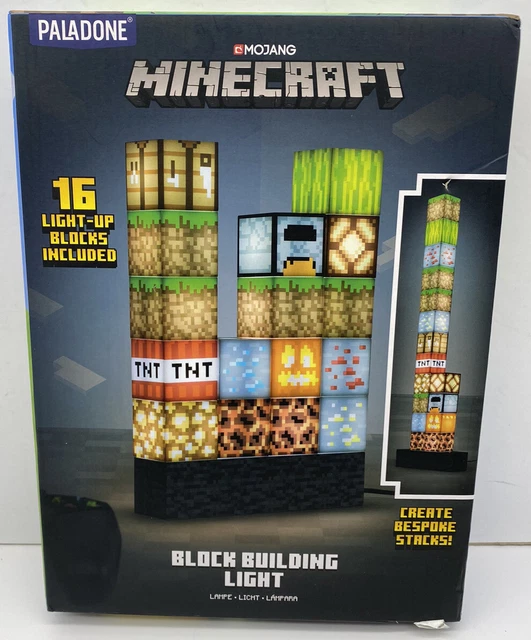 PALADONE MINECRAFT BLOCK Building Light Build Create & Change Night ...