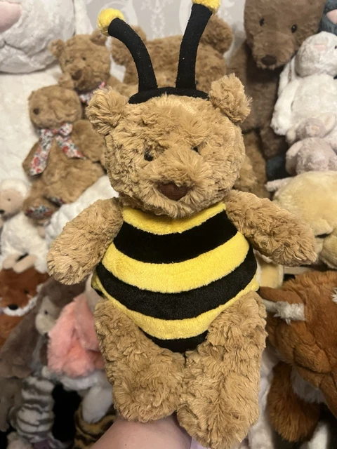JELLYCAT BARTHOLOMEW BEAR Bumble Bee BNWT £63.08 - PicClick UK