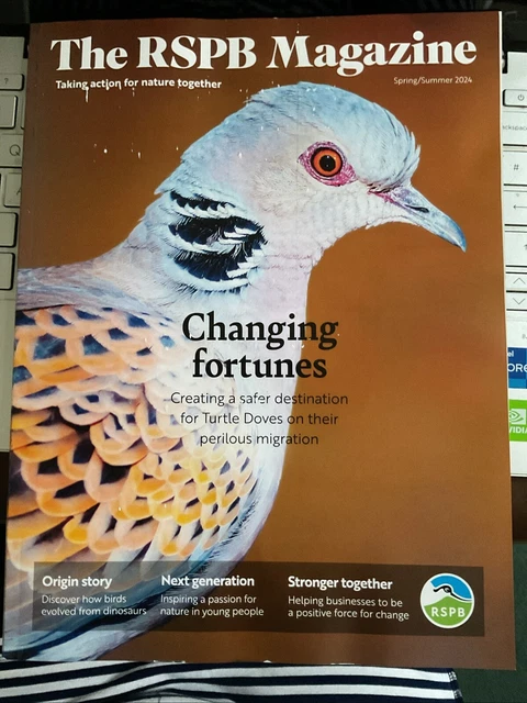 THE RSPB MAGAZINE ~ Spring/Summer 2024 issue - Turtle Doves £2.79 ...