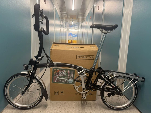 BROMPTON C LINE P6R (6 Speed) folding bicycle £1,350.00 - PicClick UK