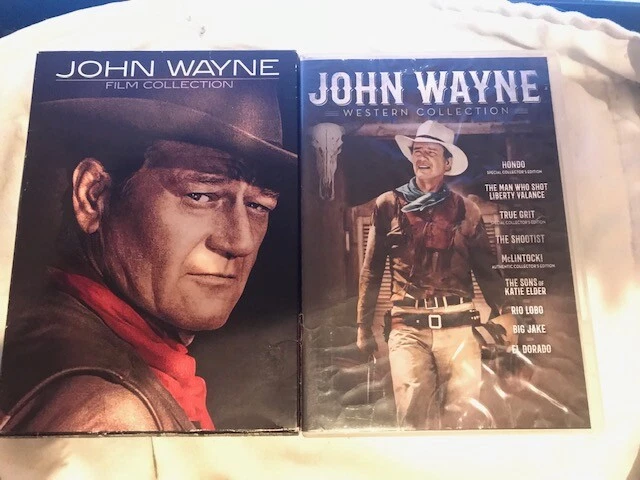 LOT DE 3 John Wayne Film Collection/John Wayne Western/écran argent ...