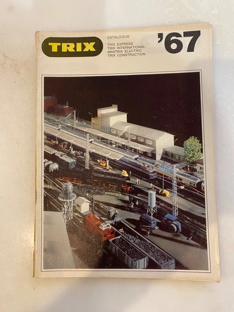 ANCIEN CATALOGUE TRAINS modèles réduits TRIX 1967 EUR 8,00 - PicClick FR