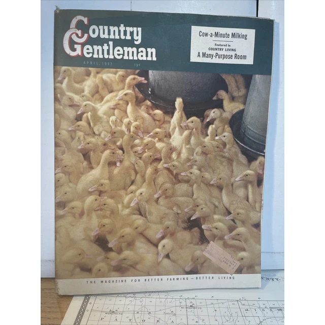 COUNTRY GENTLEMAN APRIL 1952 Ducks Farm £16.56 - PicClick UK