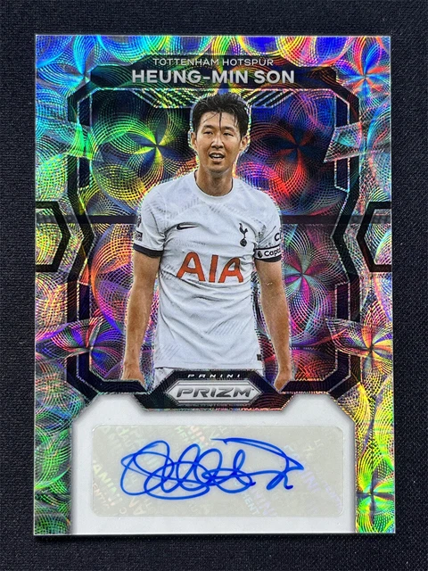 2023-24 PANINI PRIZM Premier League Heung-Min Son Silver Choice ...