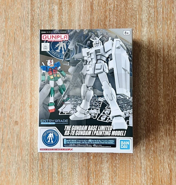 NEW ENTRY GRADE 1/144 Gundam Base Limited RX-78 Gundam Painting Model ...