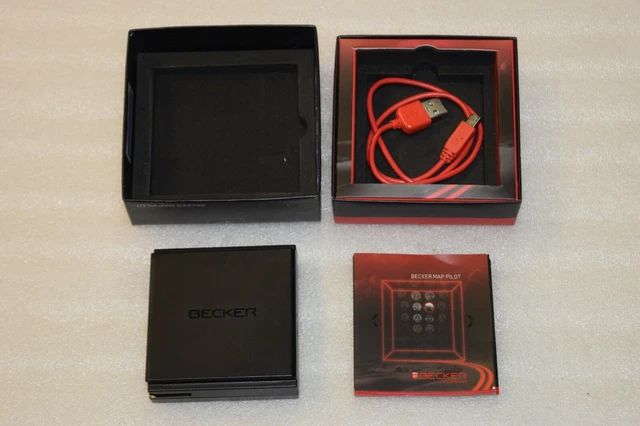 GENUINE MERCEDES BENZ Becker Sat Nav Navigation Map Pilot A1669008708 ...