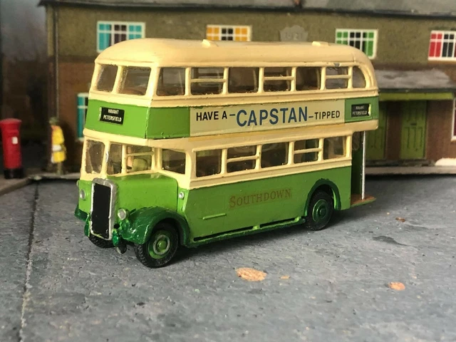 KIT BUS BUILT Anbrico Models Leyland Pd2 Southdown White Metal Model ...