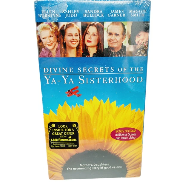 DIVINE SECRETS OF The Ya Ya Sisterhood Sandra Bullock Vhs 2002 £10.60 ...