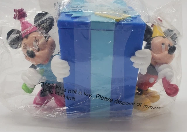 MICKEY MOUSE, MINNIE Mouse & Pluto Happy Birthday Pop-Up Box New In ...