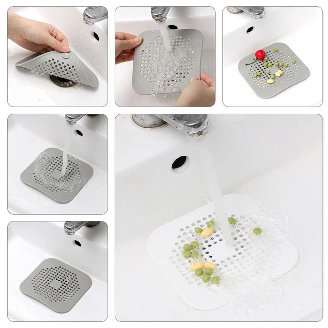 WASTE SHOWER SEWER Stopper Hair Filter Drains Cover Colander Sink ...