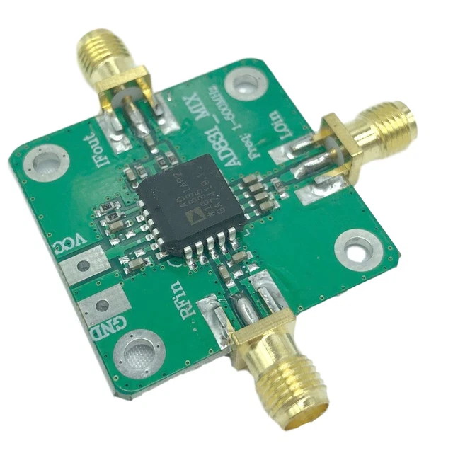 HF/VHF RECEIVER RF Mixer Converter AD831 Quadrature Modulation and ...