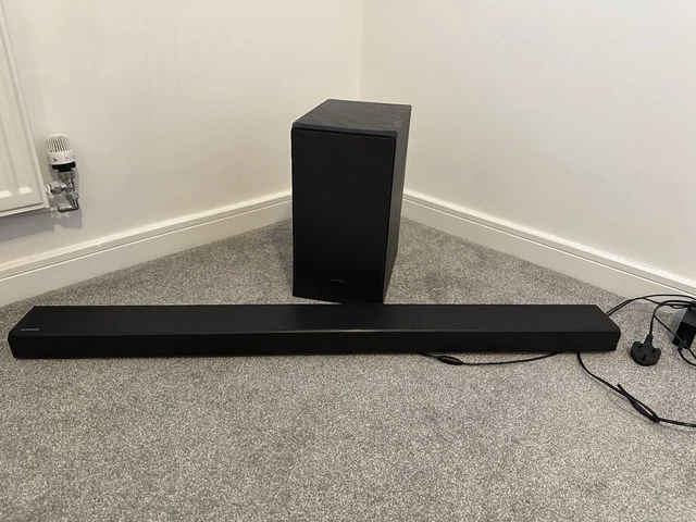 SAMSUNG SOUNDBAR & SUBWOOFER HW-N650 Wireless Cinematic Acoustic Beam ...