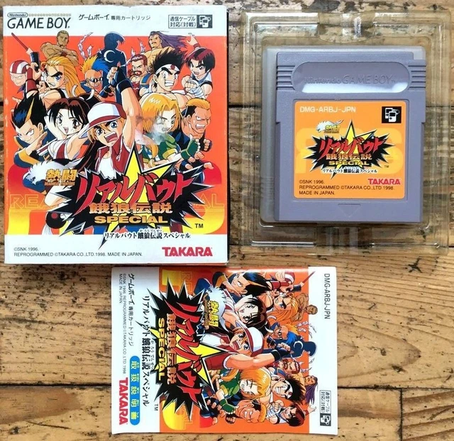 NETTOU REALBOUT GAROU Densetsu Special Complet Gameboy Jap Cib Ovp ...