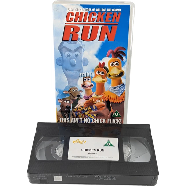 CHICKEN RUN DREAMWORKS Comedy Kids Movie VHS Video Tape PAL NEW SEALED ...