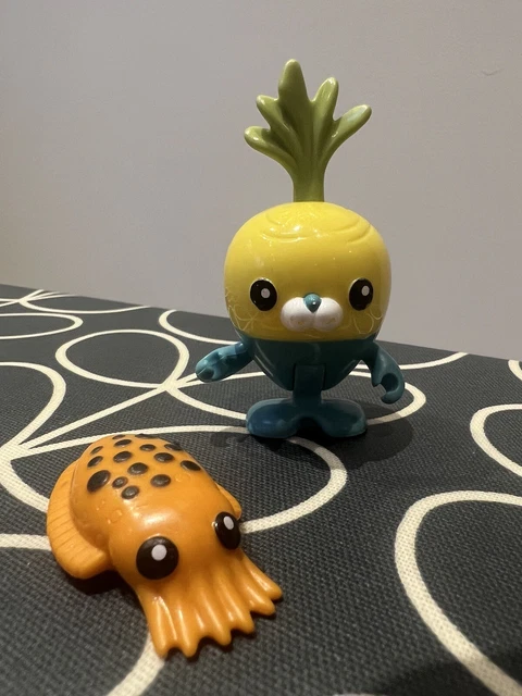 OCTONAUTS TUNIP VEGIMAL And The Cuttlefish Figures CBeebies £8.99 ...
