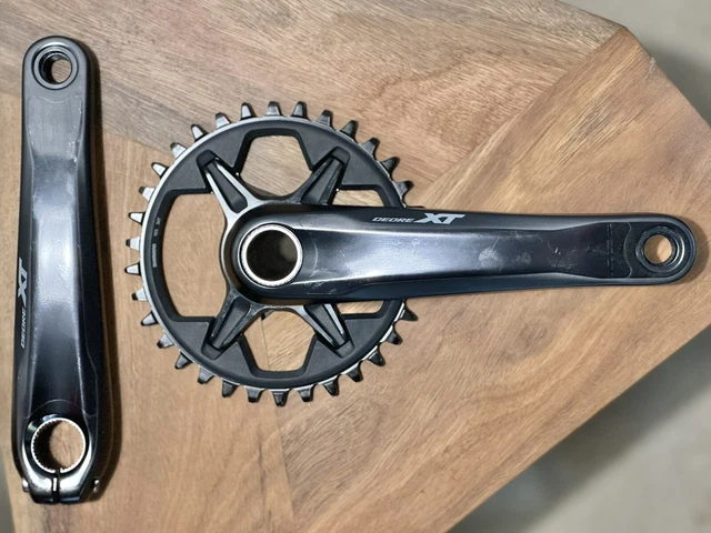 SHIMANO DEORE XT FC-M8100 Mountain Cycling 12s Bike Crankset 12 Speed 34t 175mm $125.00 ...