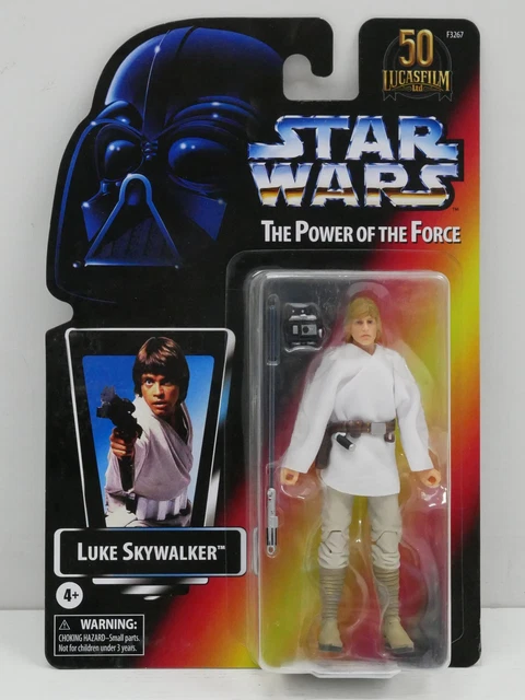 STAR WARS THE Power Of The Force Luke Skywalker Figura 15cm Hasbro ...